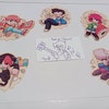 Scott Pilgrim Stickers - Scott Pilgrim, Ramona Flowers, Knives Chau ...