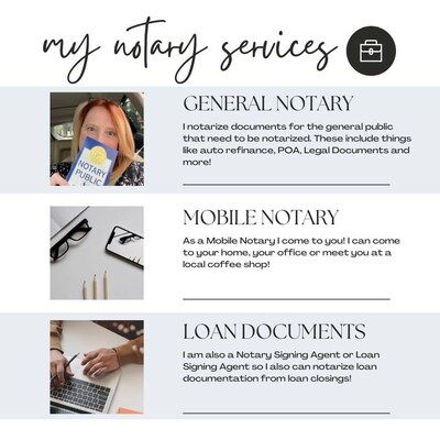 Editable Notary Combo Bundle Notary Signing Agent Remote Online Notary ...