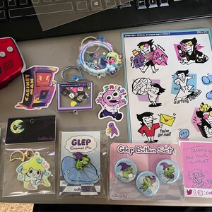 Spamton NEO Deltarune Holographic Keychain Acrylic and Epoxy - Etsy