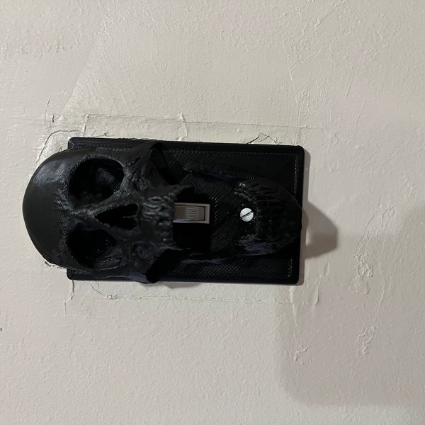 Gothic Skull Light Switch Cover, Double, Toggle - Etsy
