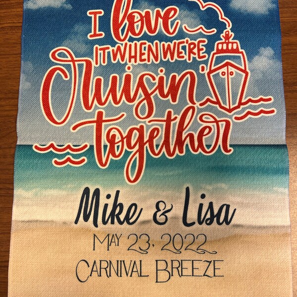 Cruise Ship Decoration, I Love It When We're Cruising Together ...