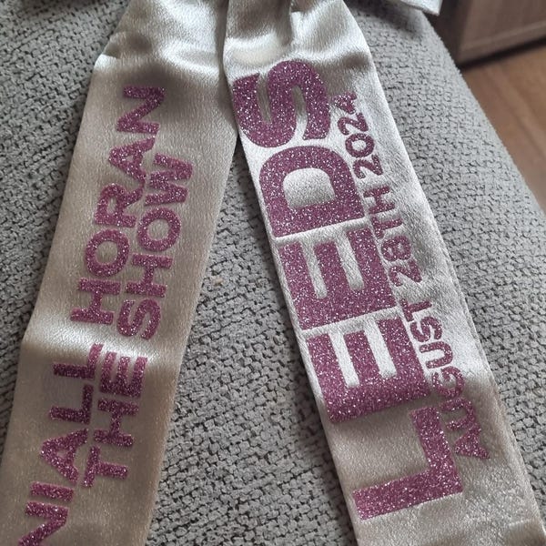 NIALL HORAN Inspired Tour Bow FASTSHIPPING Bff Birthday Gift - Etsy