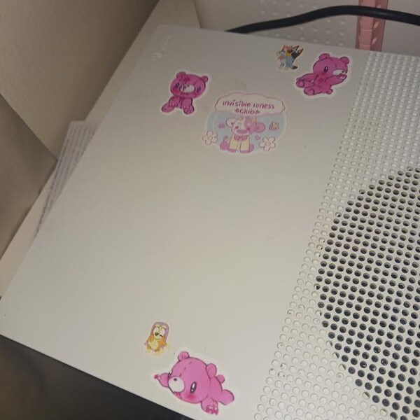 Y2k Flip Phone Holographic Vinyl Sticker, Decal for Laptops, Water ...