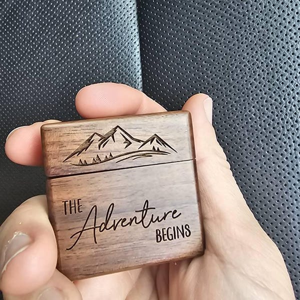 Proposal Ring Box, Custom Slim Engagement Ring Box, Wedding Engagement ...