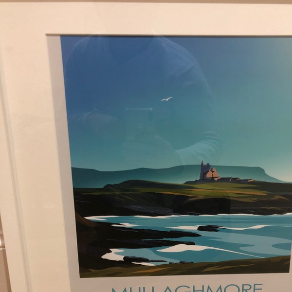 Mullaghmore Co Sligo Art Print, Poster Print, Travel Poster, Travel ...