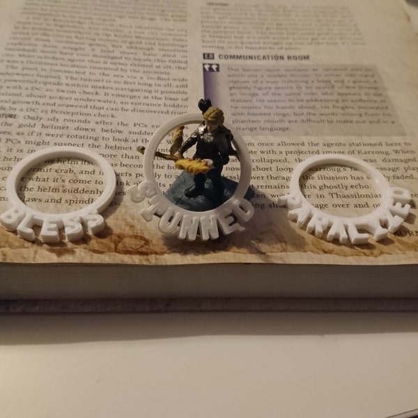 Condition Rings / Status Effect Markers for Dungeons and Dragons 5e ...