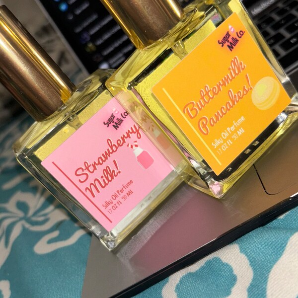 Strawberry Milk Roll on Perfume Handmade Perfume, Milk Perfume, Gift ...