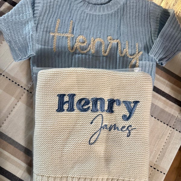 Kids Hand Embroidered Denim Jacket | Personalized Name Kids Jean Jacket ...