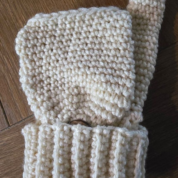 PDF Pattern: Crochet Convertible Fingerless Mittens - Etsy