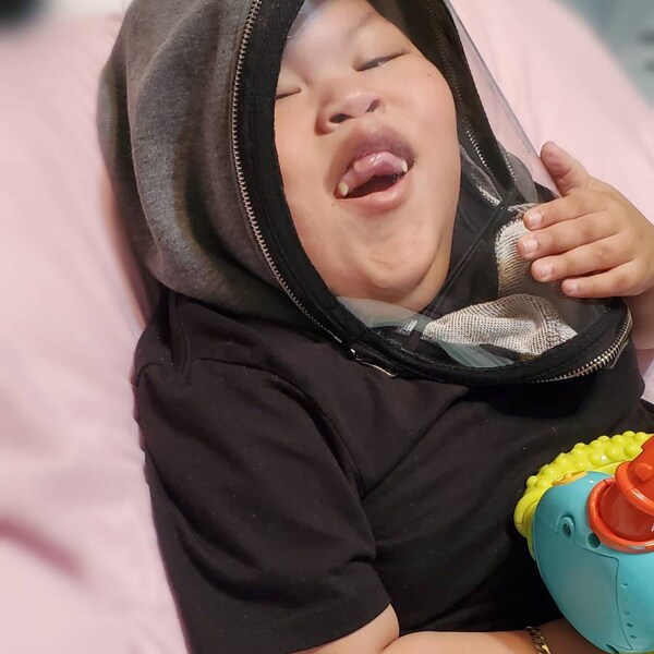 Fully Closed Hooded Kids Shiled , Hooded Face Shield, Anti Fog Child ...