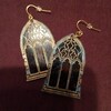 Translucent Stained Glass Window Earrings - Etsy