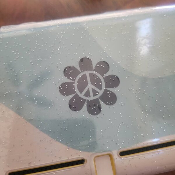 Peace Sign Decal - Peace Flower Decal,peace Symbol Decal,peace,hippie ...