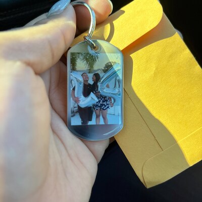 Personalized Keychain for Boyfriend Anniversary Gifts, Gifts for BF ...