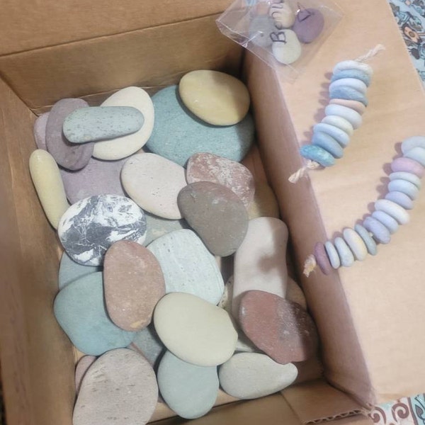 3 Lbs. 2"-3" Bulk Colorful Wedding Stones - Blessing Stones - River ...