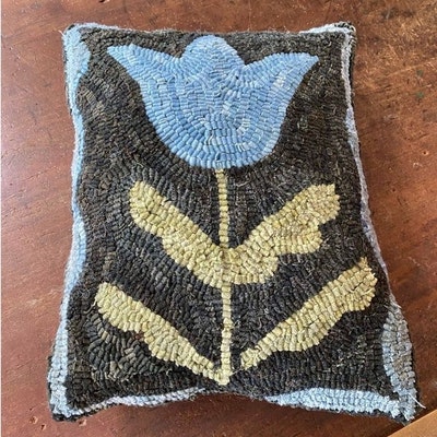 Rug Hooking Pattern on Linen Cape Cod 1829 New England Whale and ...