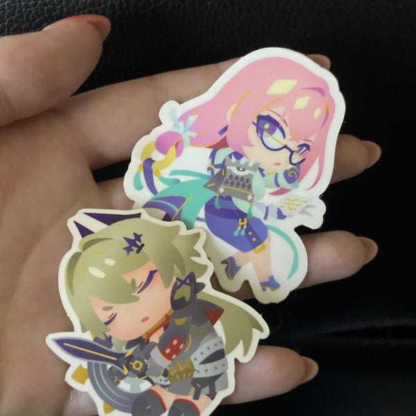 Zenless Zone Zero - Burnice Matte Sticker - Etsy