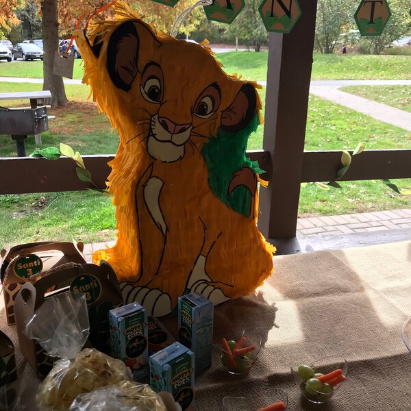 Lion King Pinata - Simba - Etsy