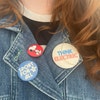 Vintage/retro Badges 60s 70s 80s 90s. Unison, Tomy, Sweet, Barnados ...