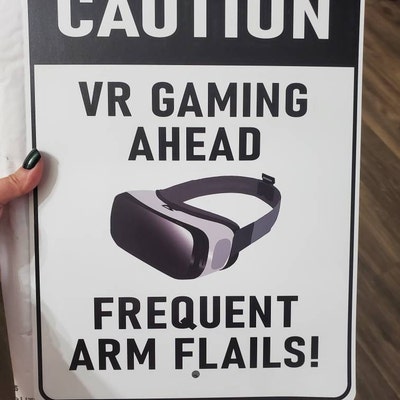 VR Gaming Sign, VR Kid Room Gift, VR Game Room, Game Room Sign, Game ...