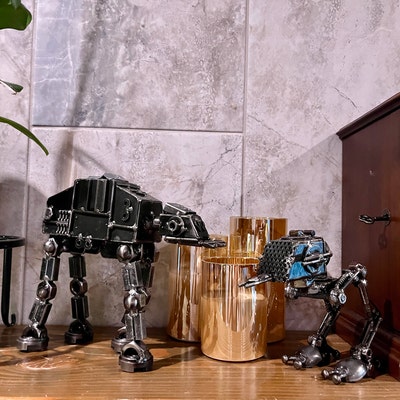 STRYDER TITANFALL Scrap Metal Sculpture, Gift for Anniversary, Birthday ...