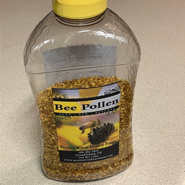 Fresh Bee Pollen Pure Raw Natural Nebraska Bee Pollen 1lb Jar - Etsy