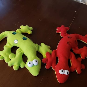 Heat Pack Lizard Plushie PDF Pattern INSTANT DOWNLOAD - Etsy
