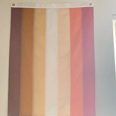 Original Historic Rainbow Flag 8 Stripe Rainbow Flag Hand - Etsy