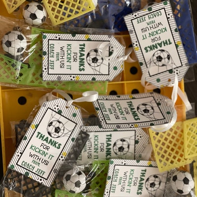 Editable Soccer Tag, Soccer Party Favor Tags, Soccer Birthday Party ...