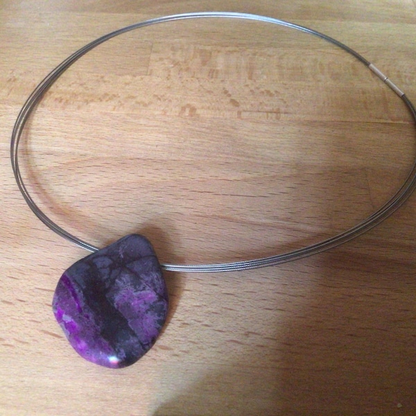 Scottish Skye Marble Pendant - Handmade | Isle of Skye Marble - Etsy