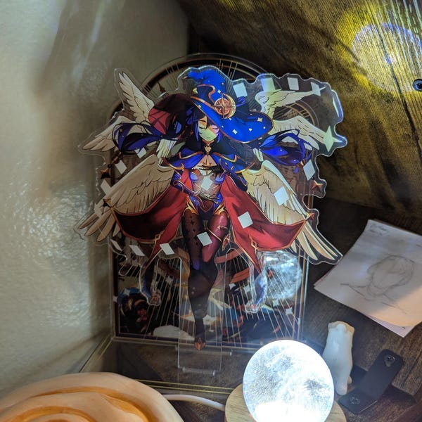 FFXIV G'raha Tia Acrylic Standee - Large Multi Layered Display Piece - Etsy