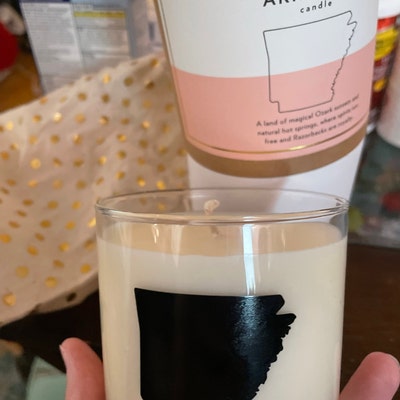 Ohio Candle Ohio Scented Candle State Candles Housewarming Rocks Glass ...