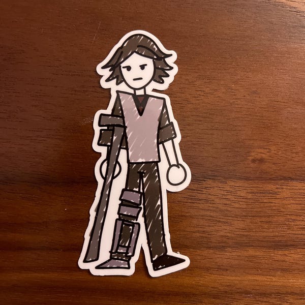 Viktor Scribble Sticker - Arcane - Etsy