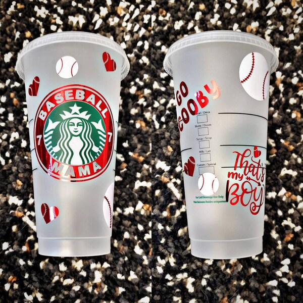 Personalized Starbucks Coffee Cup Label Files - Svg, Png, Dxf. and Eps ...