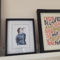 Oasis Inspired Sticker Pack (6pcs) - Unofficial Merchandise, Liam ...