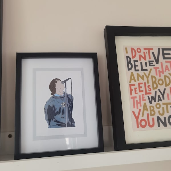 Oasis Inspired Sticker Pack (6pcs) - Unofficial Merchandise, Liam ...