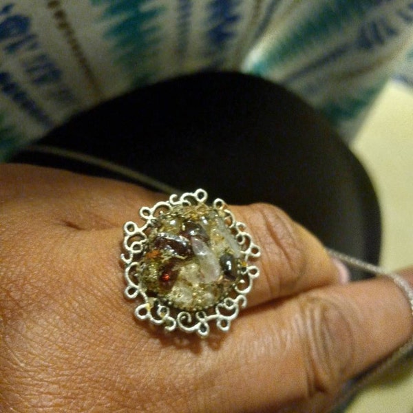 Good Luck Spell Necklace/ Preserved Good Luck Necklace/ Herbal Spell ...