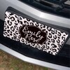 Leopard Personalized License Plate, Custom Car Tag for Women, Name Car ...