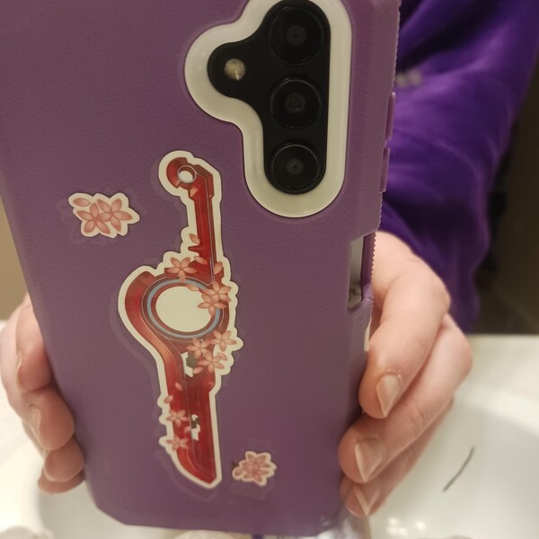 Floral Totk Mineru Zonai Sage Mask Waterproof Vinyl Stickers - the ...