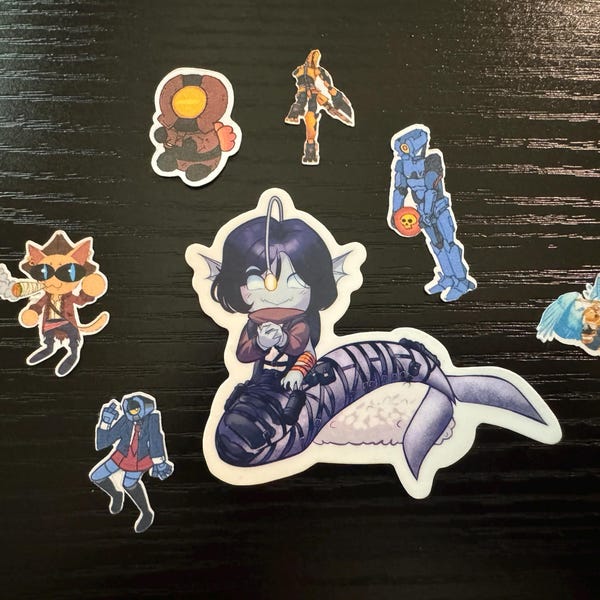 PRIDE Icon Gabriel ULTRAKILL Stickers 22 Options Designed by Akans ...