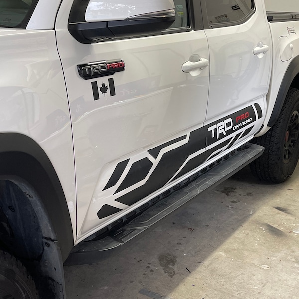 X2 TRD 4x4 Off-road Door Decals Vinyl Decals for 2013-2020 Toyota ...