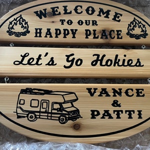 Custom Camping Signs Custom RV Signs Custom Camp Sign | Etsy