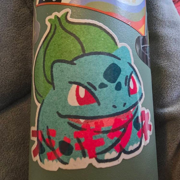 Greninja Vinyl Sticker - Etsy