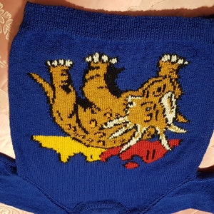 Vintage Pattern Snoopy Knitting Pattern for Children and Adults Jumpers ...