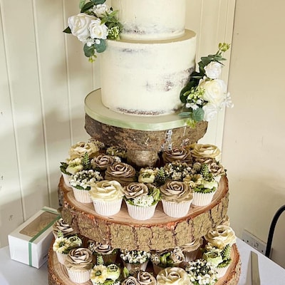 Make Your Own Wooden Stool. Rustic Log Stump/trunk, Without Bark for ...