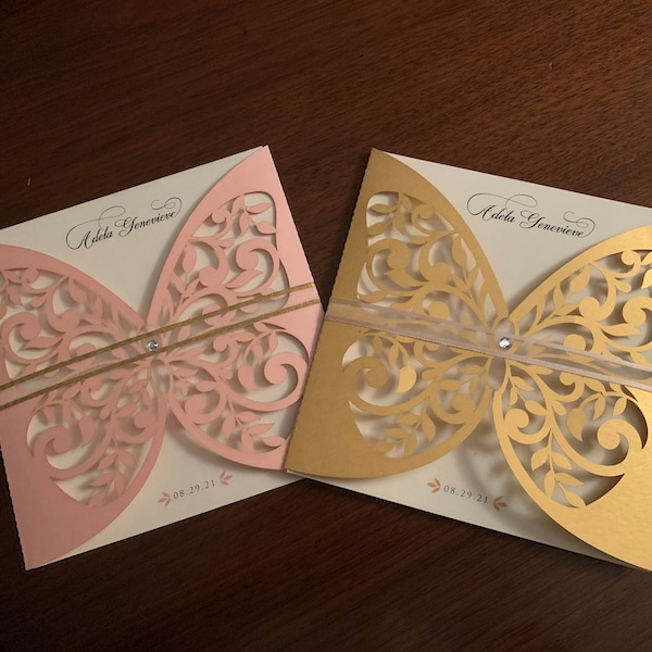 Aladdin Invitation Laser Cut. Quinceanera Invitation. Moroccan Laser ...