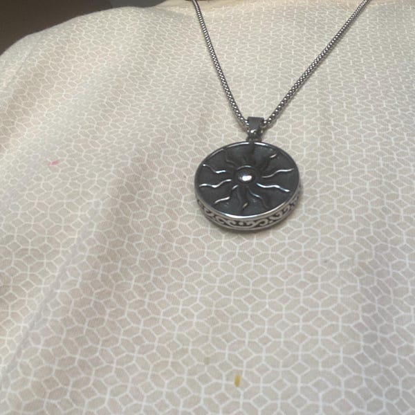 Aztec Turquoise Thunderbird Stainless Steel Pendant Necklace | Native ...