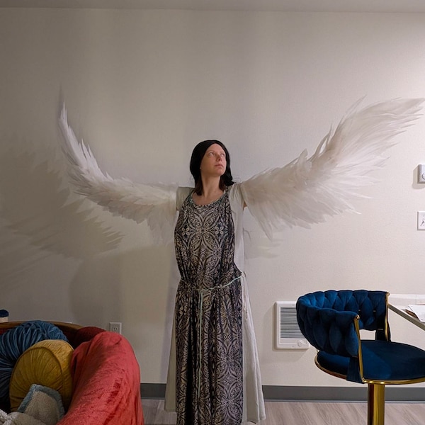 Wings for Photo Booth Angel Wings for Backdrop, White Wings, Selfie ...