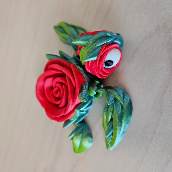 Roseurtle, Rose Turtle, STL Print Files, Articulating Flexi Wiggle Pet ...