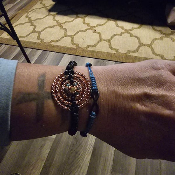 Tensor Ring Ra-mu Cubit 404mhz Double Twist Amulet Pendant Necklace ...