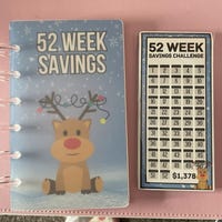 12 Monthly Savings Challenge Cards for A6 Binder Printable Every Day ...